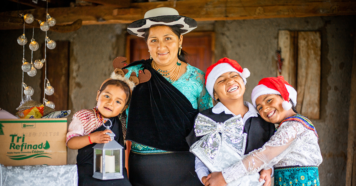 Sponsor a Family for Christmas - Compassion International