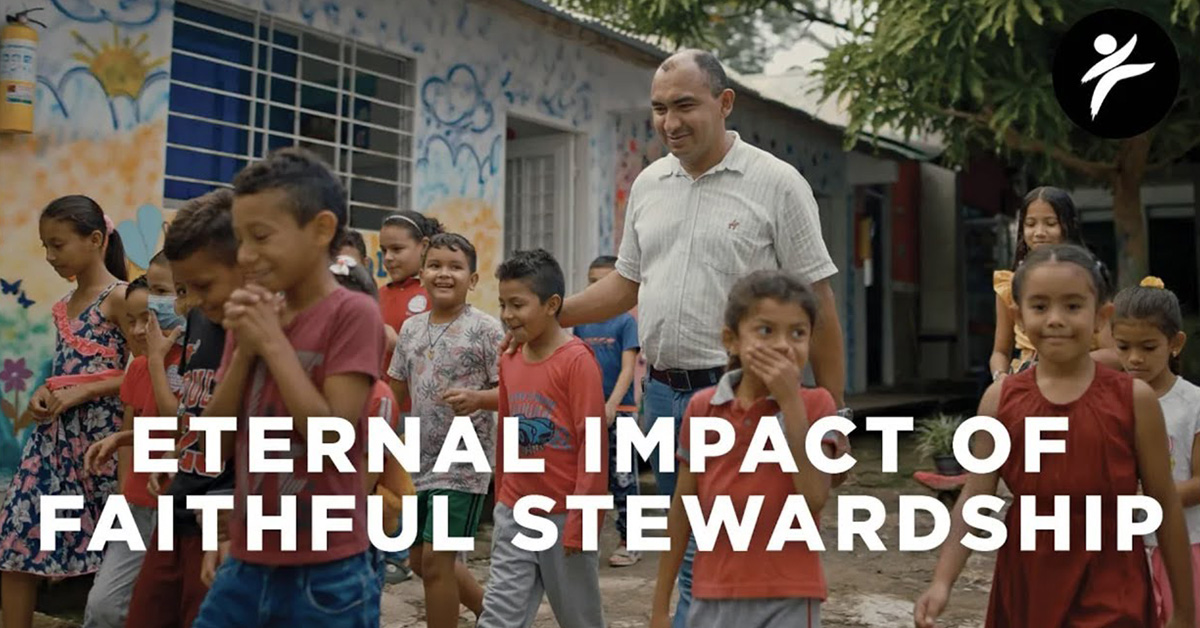Your Sponsorship + Faithful Stewardship = Eternal Impact